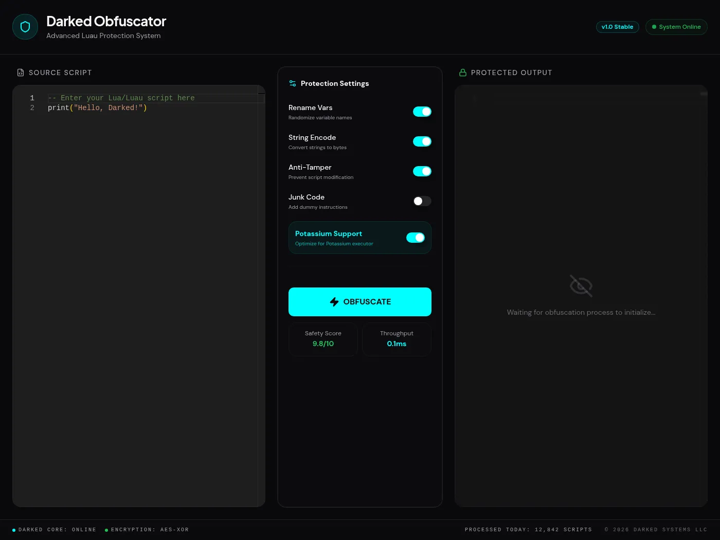 Darked Obfuscator