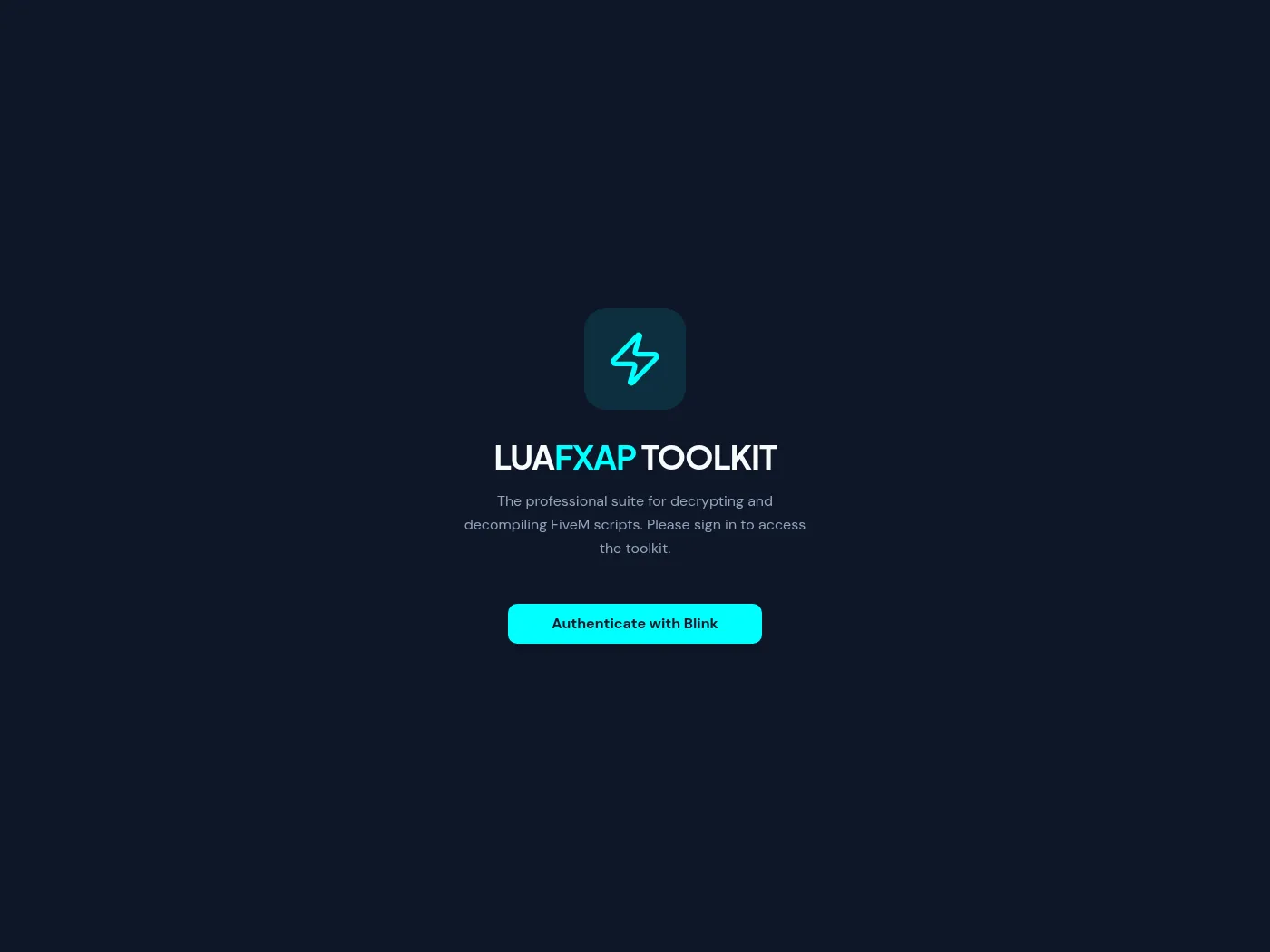 LuaFXAP Decrypt Toolkit
