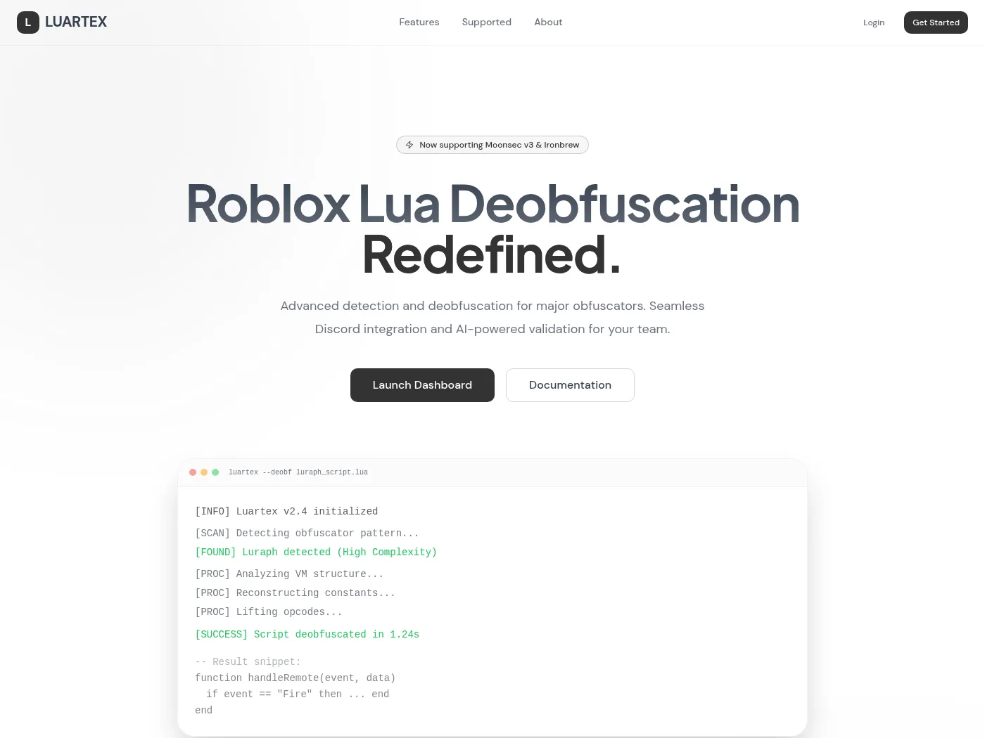 Luartex Discord Bot Suite