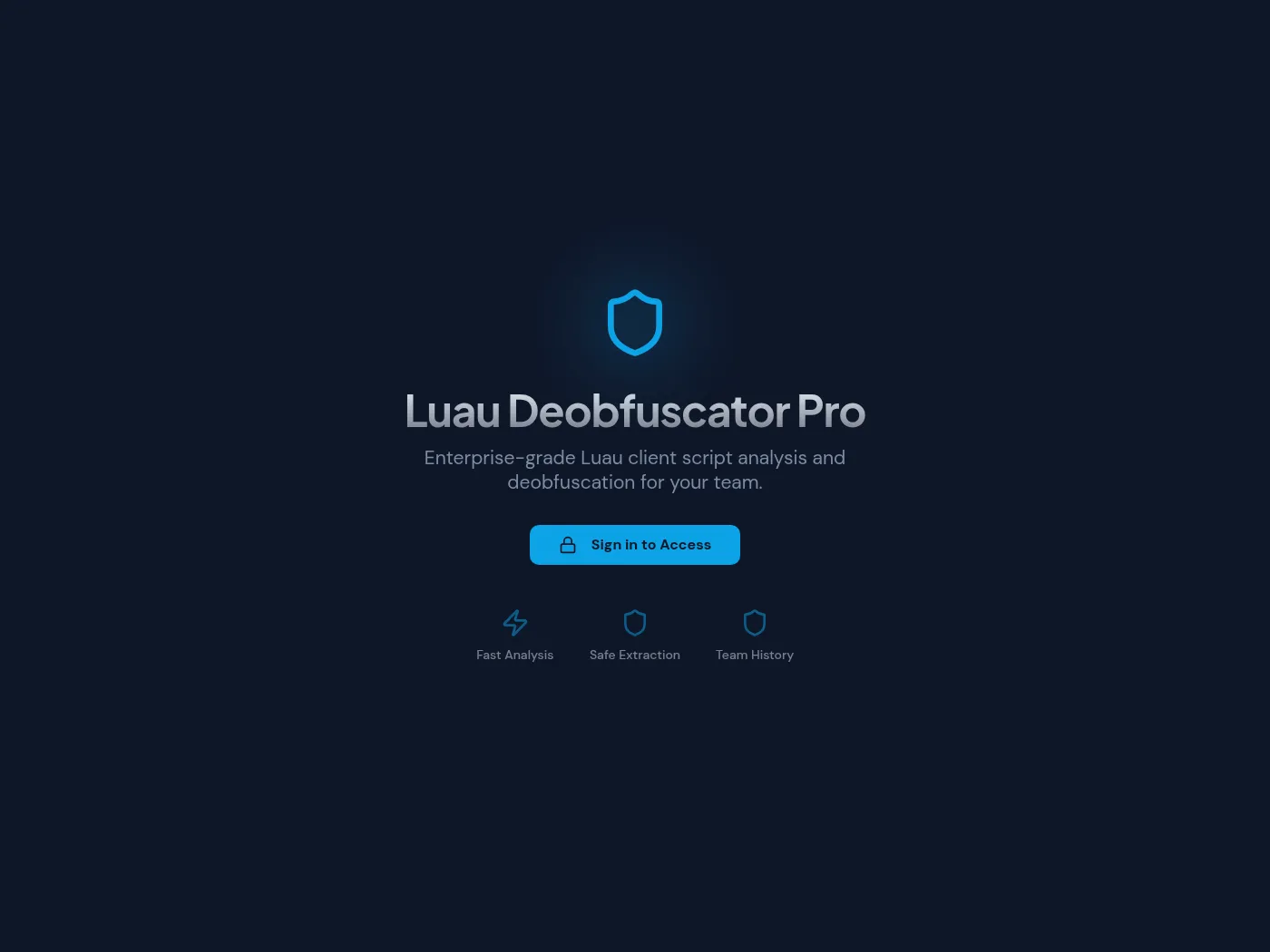 Luau Deobfuscator Pro