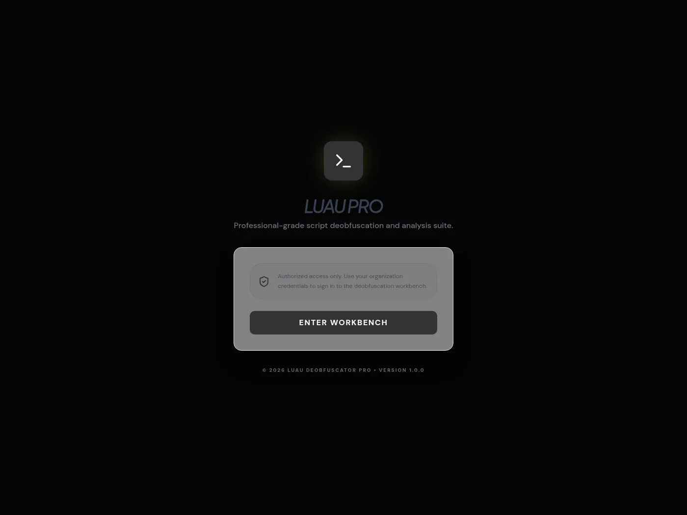 Luau Deobfuscator Pro