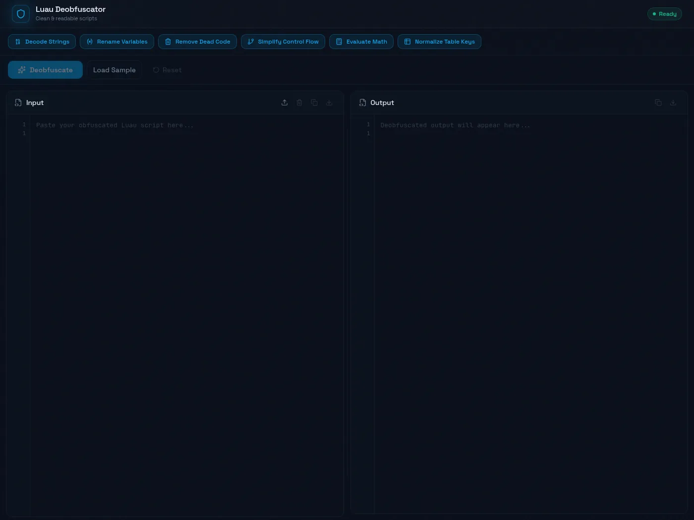Luau Script Deobfuscator