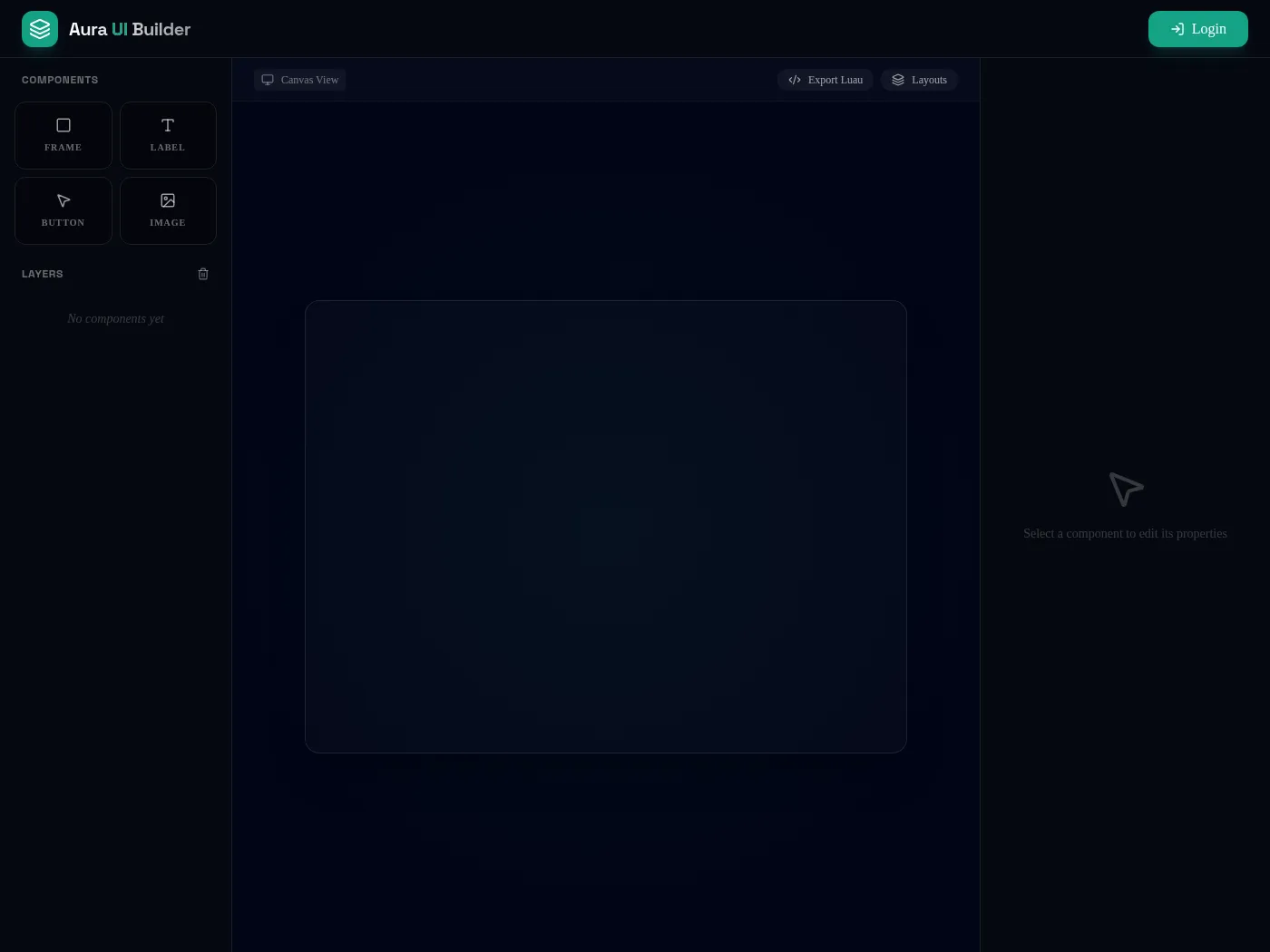 Modern Luau GUI