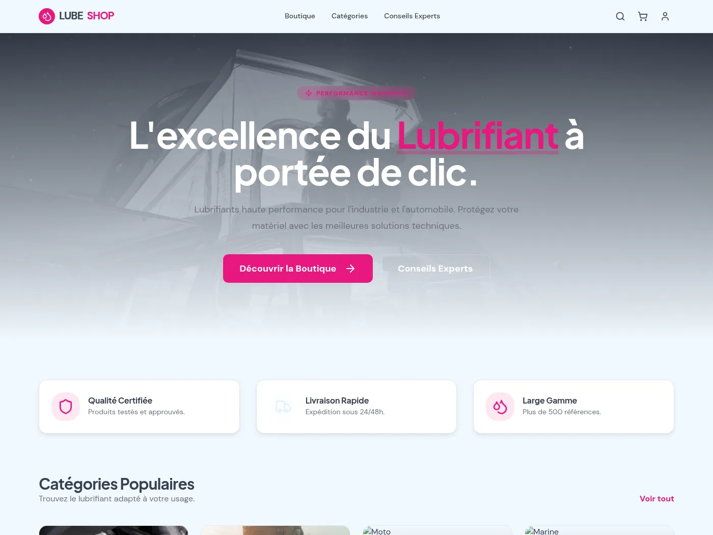 LubeShop Online