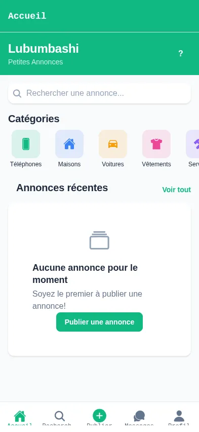 Lubumbashi Annonces