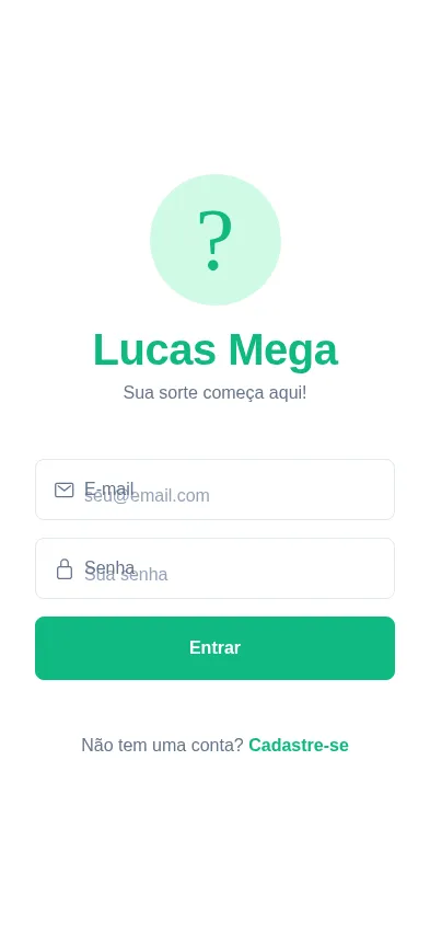 Lucas Mega Raffle App