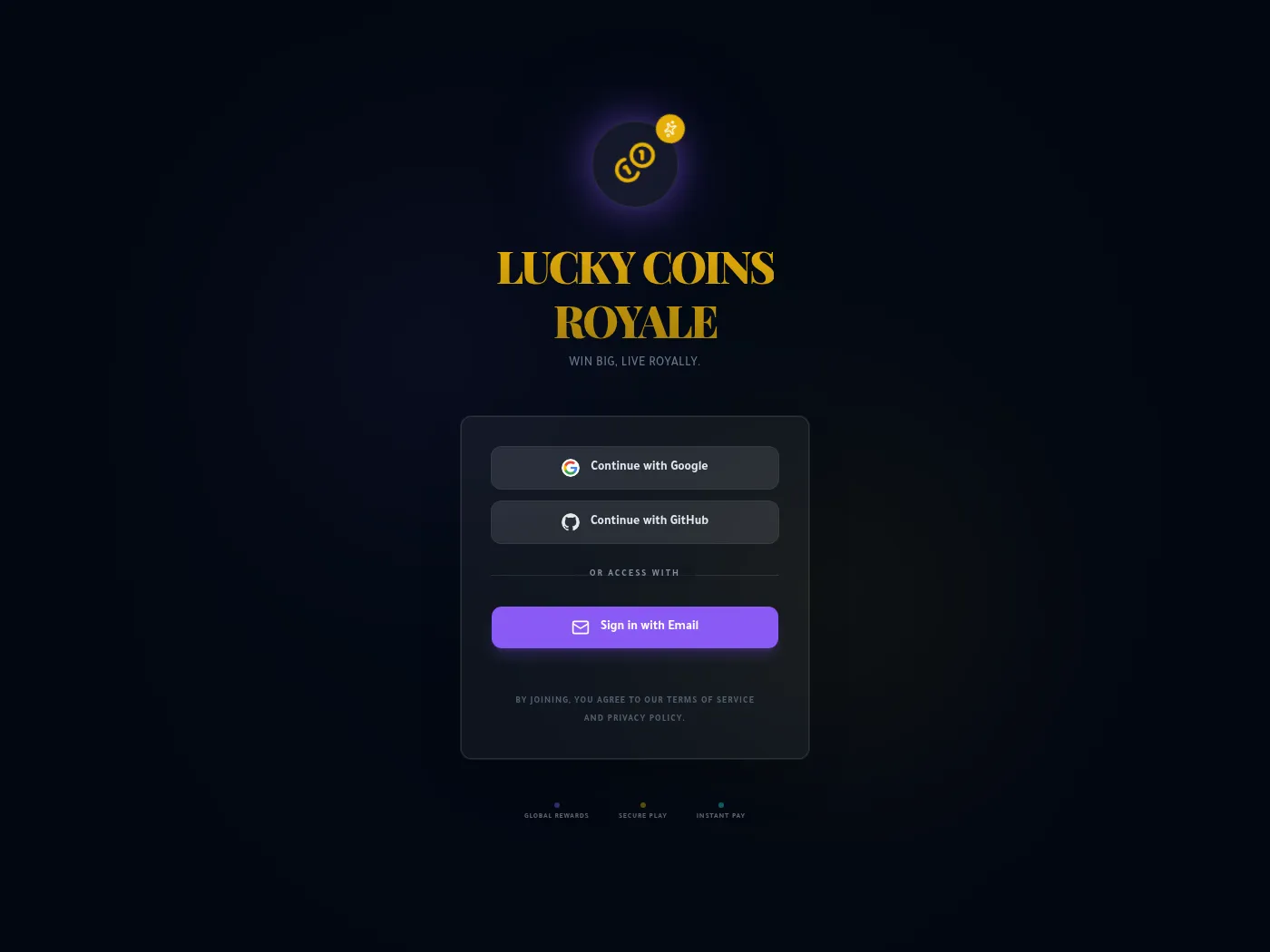 Lucky Coins Royale