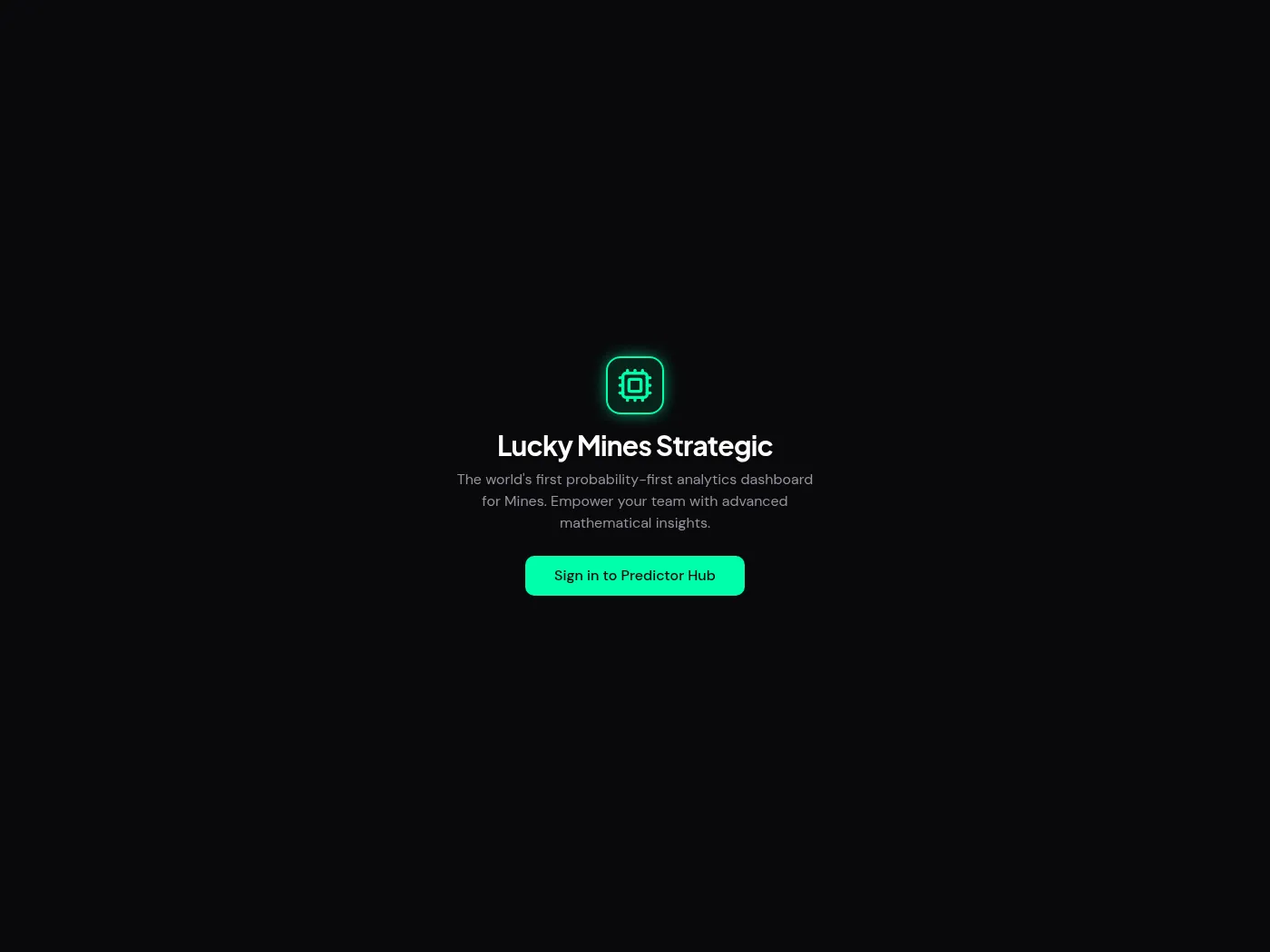 Lucky Mines Predictor
