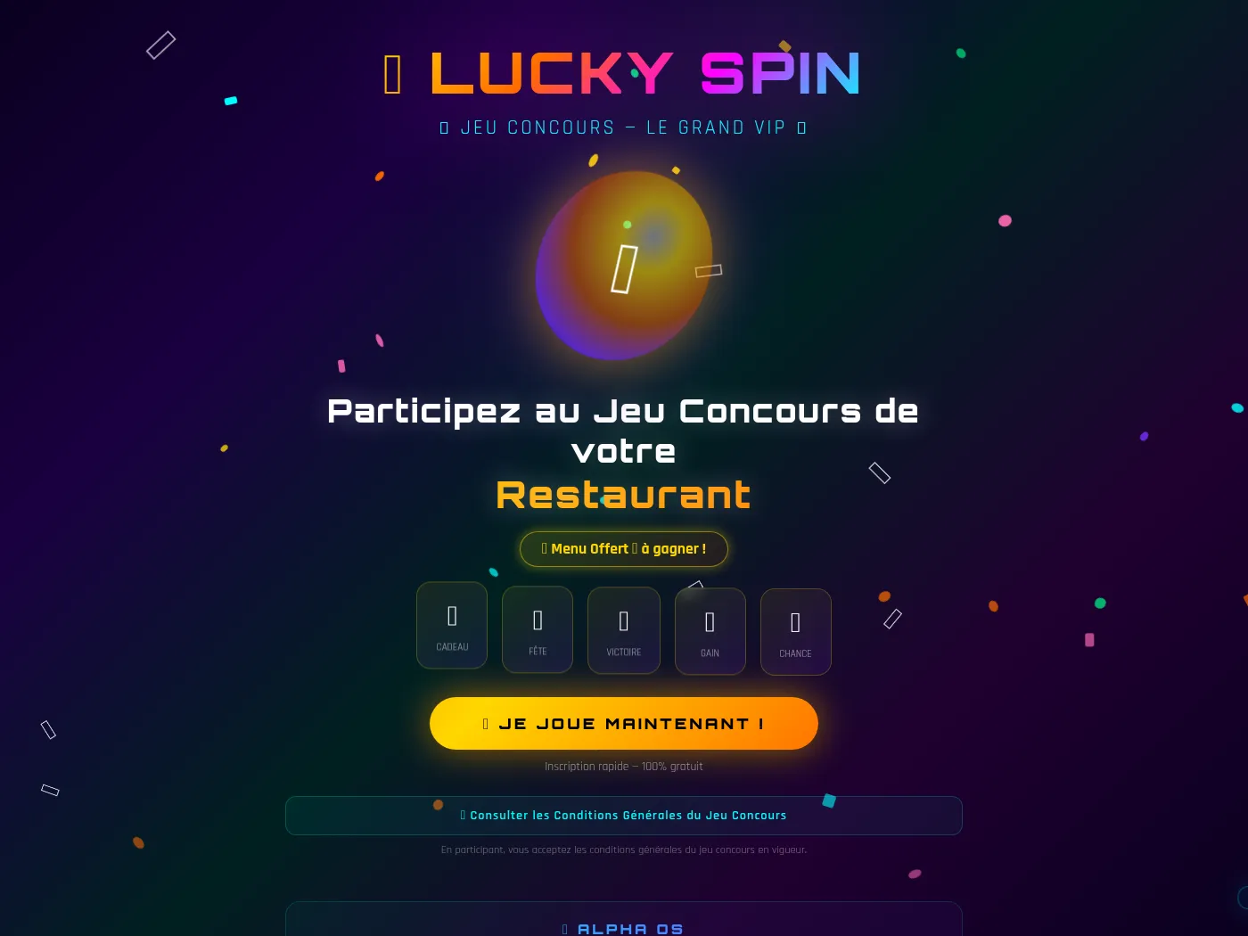 Lucky Spin Experience