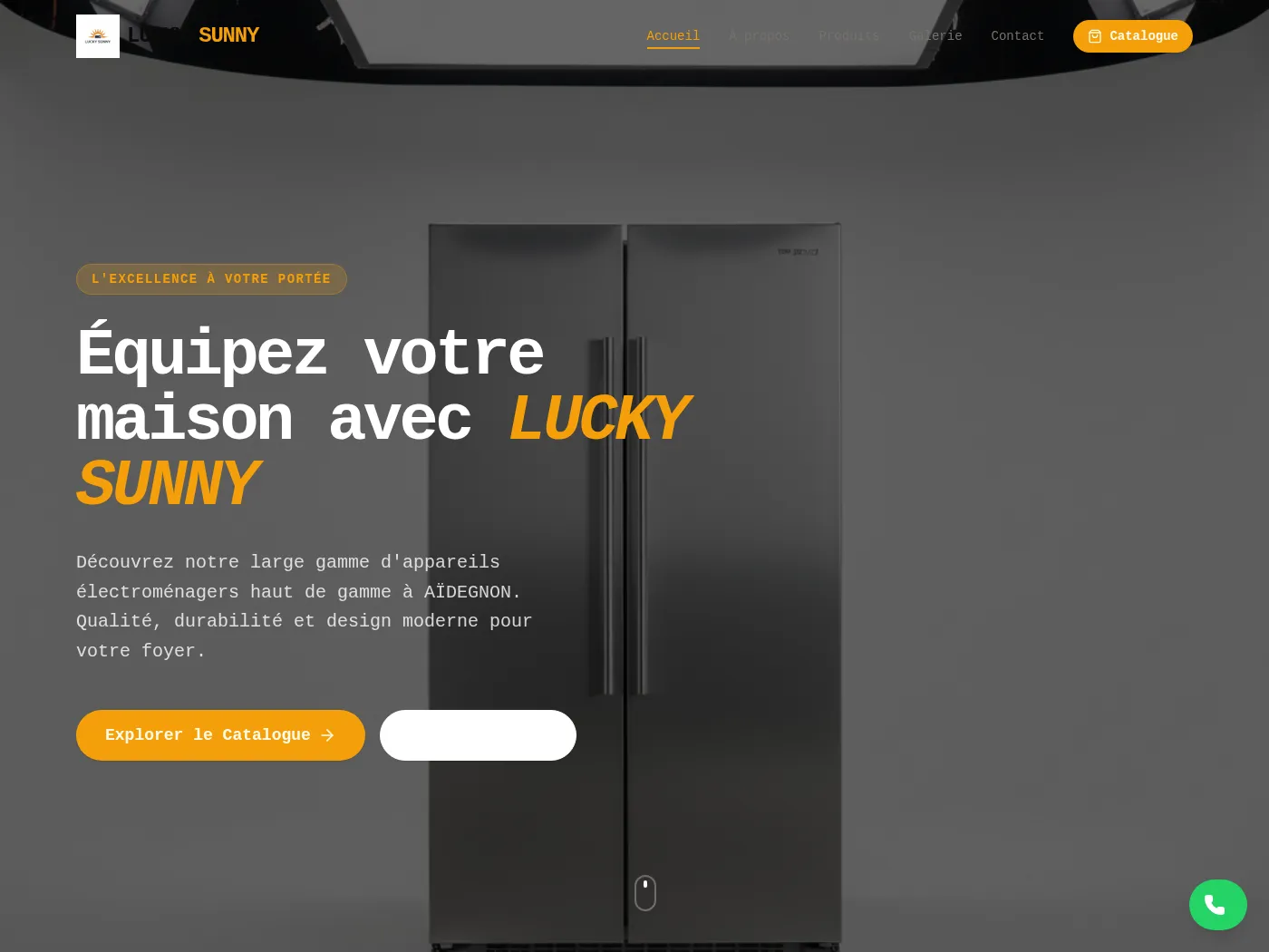 Lucky Sunny Appliances Site
