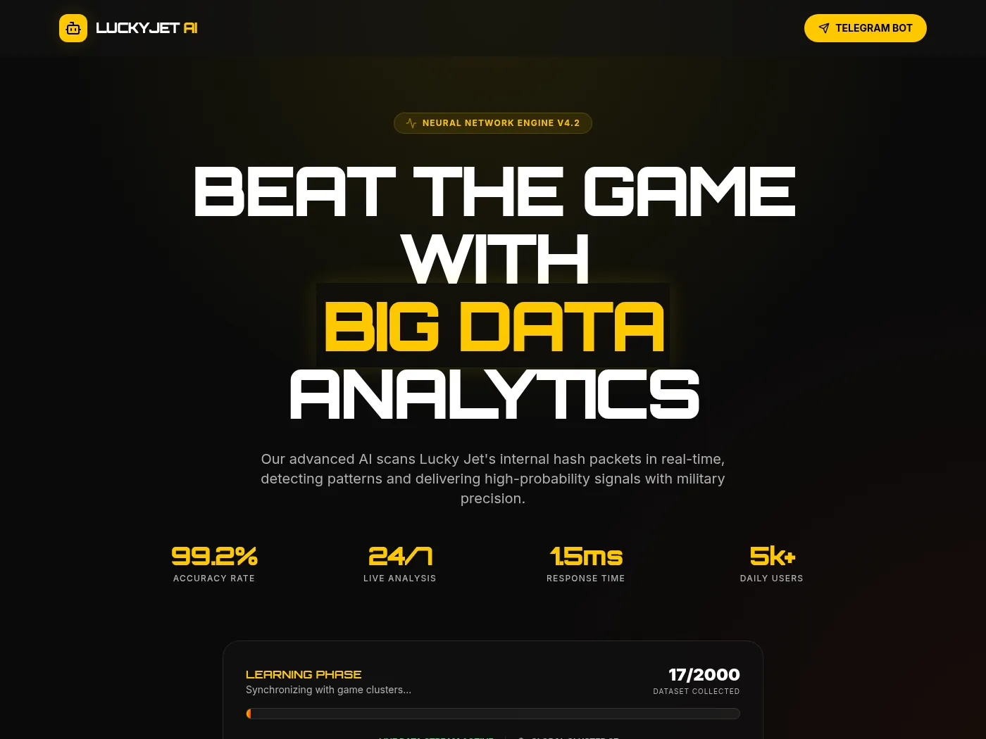 LuckyJet AI Signal Bot
