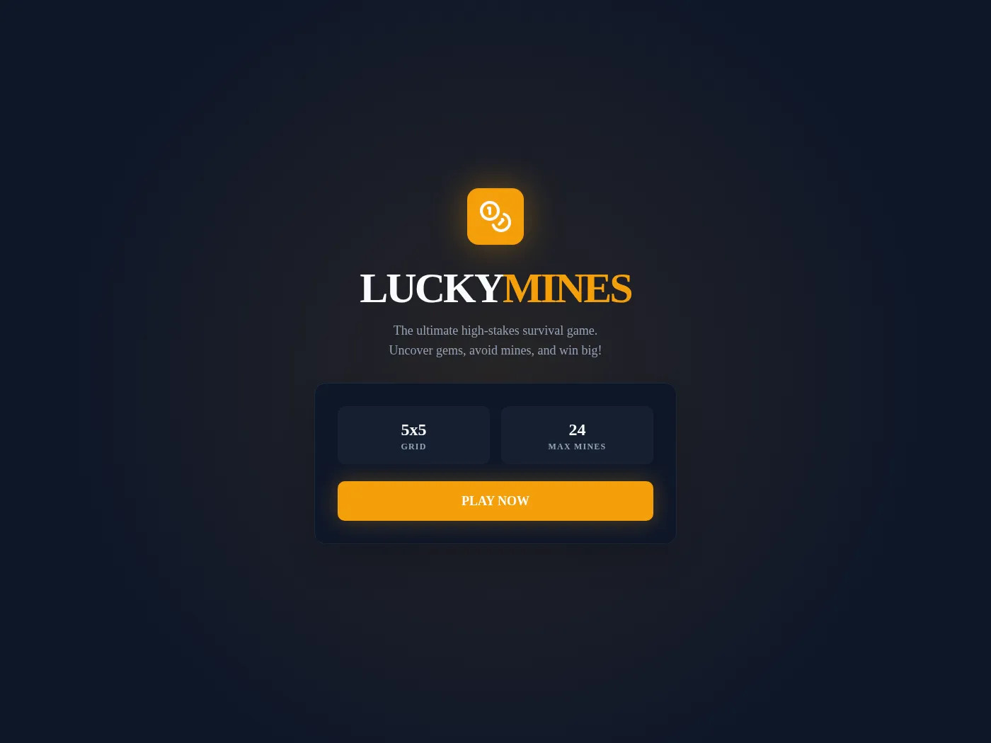 LuckyMines Casino Game