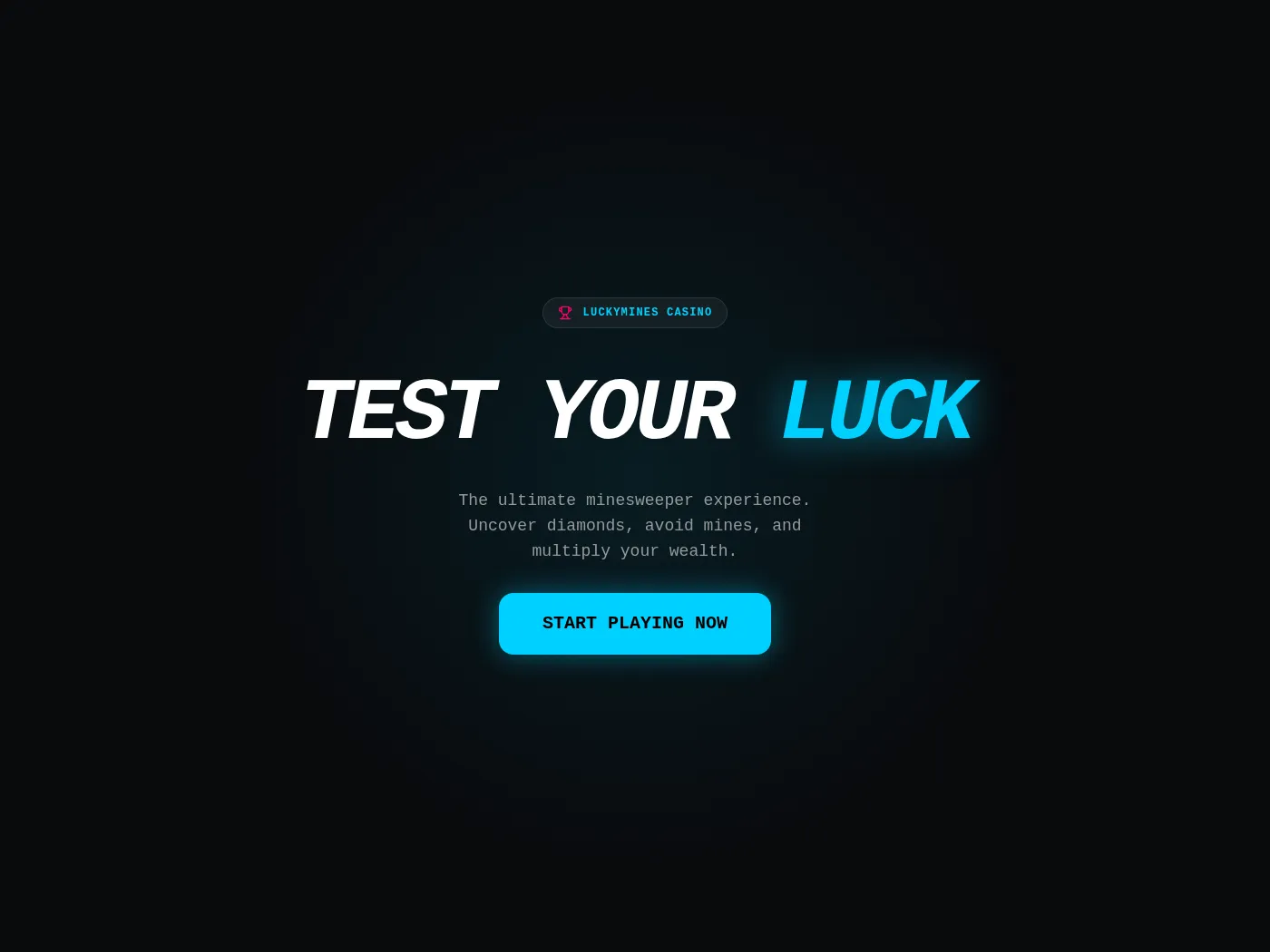 LuckyMines Casino Game