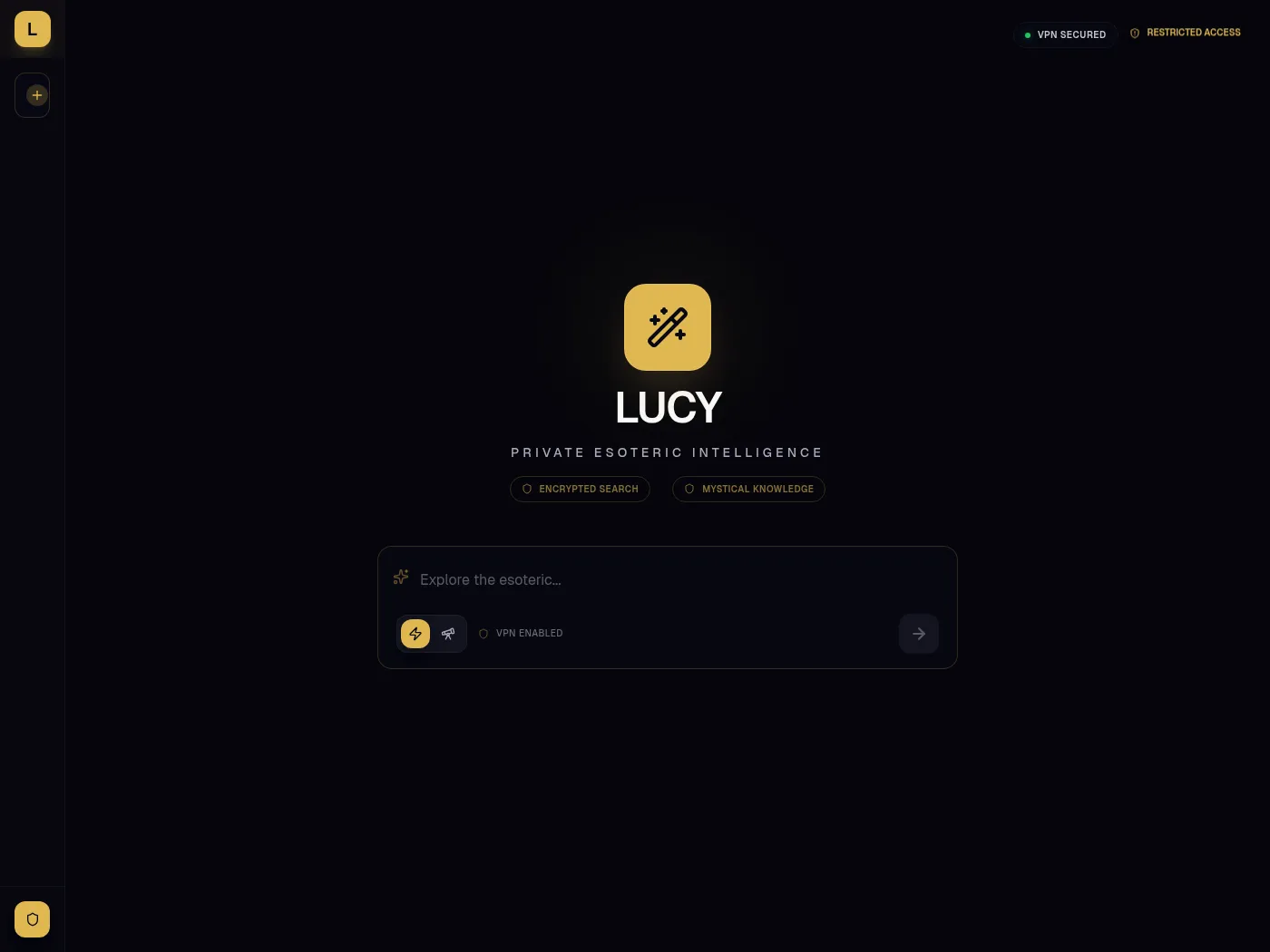 Lucy Esoteric AI Search