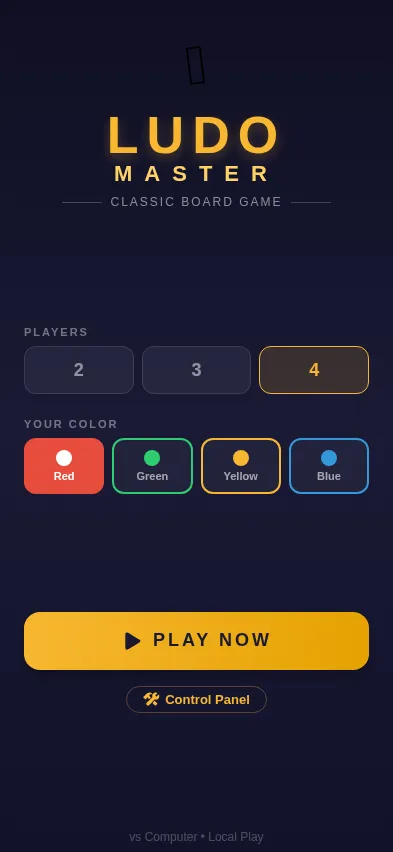 Ludo Master Control