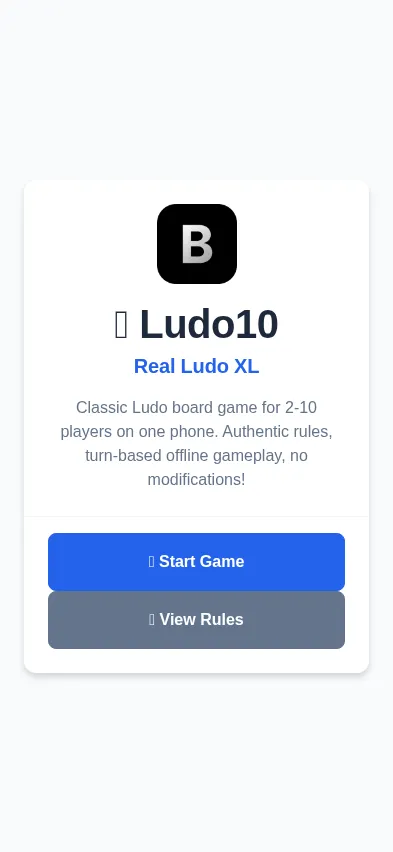 Ludo10: Real Ludo XL