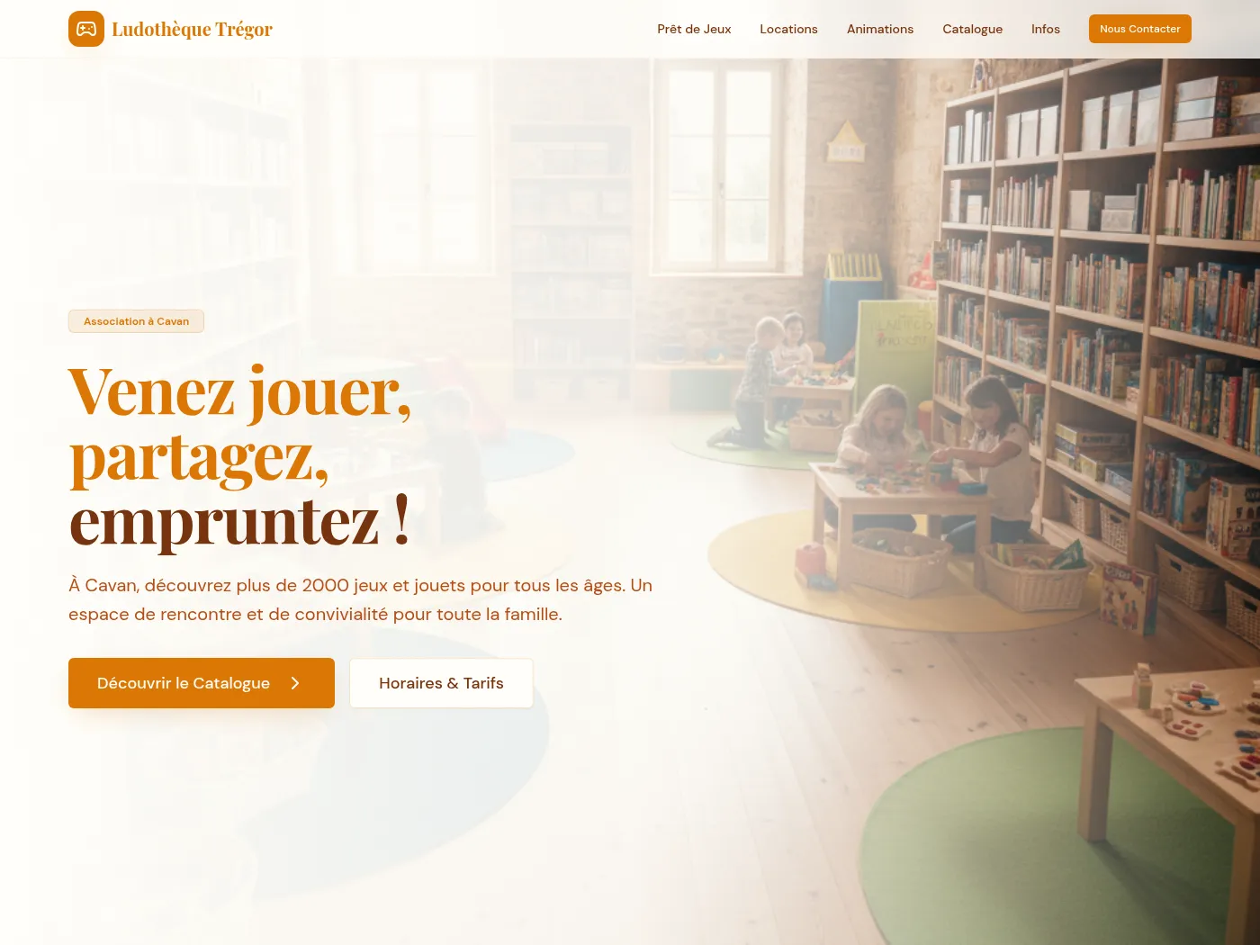 Ludothèque du Trégor Web