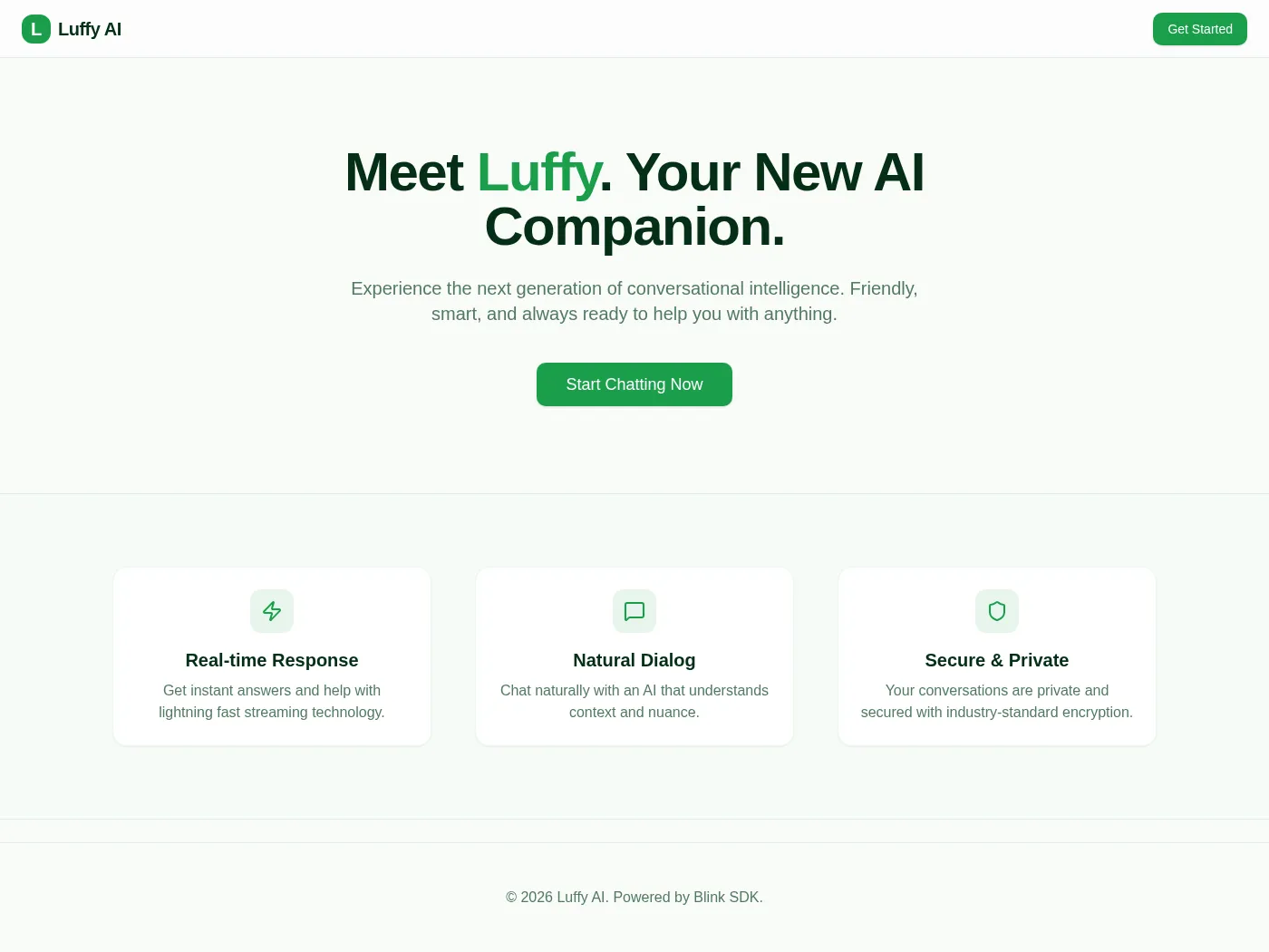 Luffy AI Chatbot