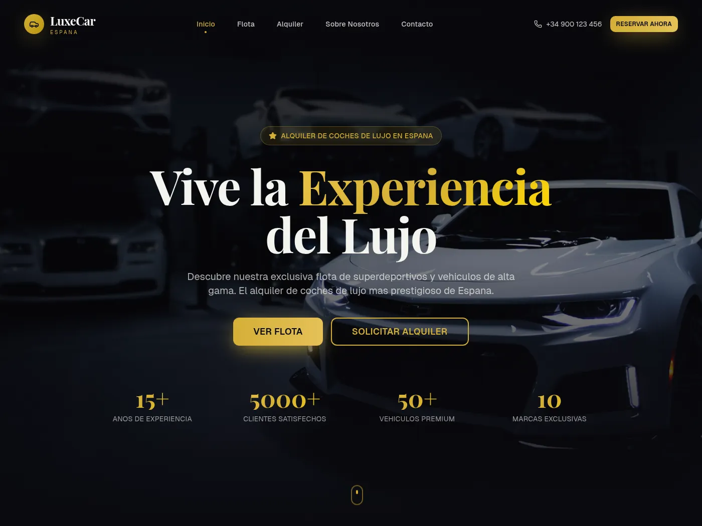 LuxeCar España Web