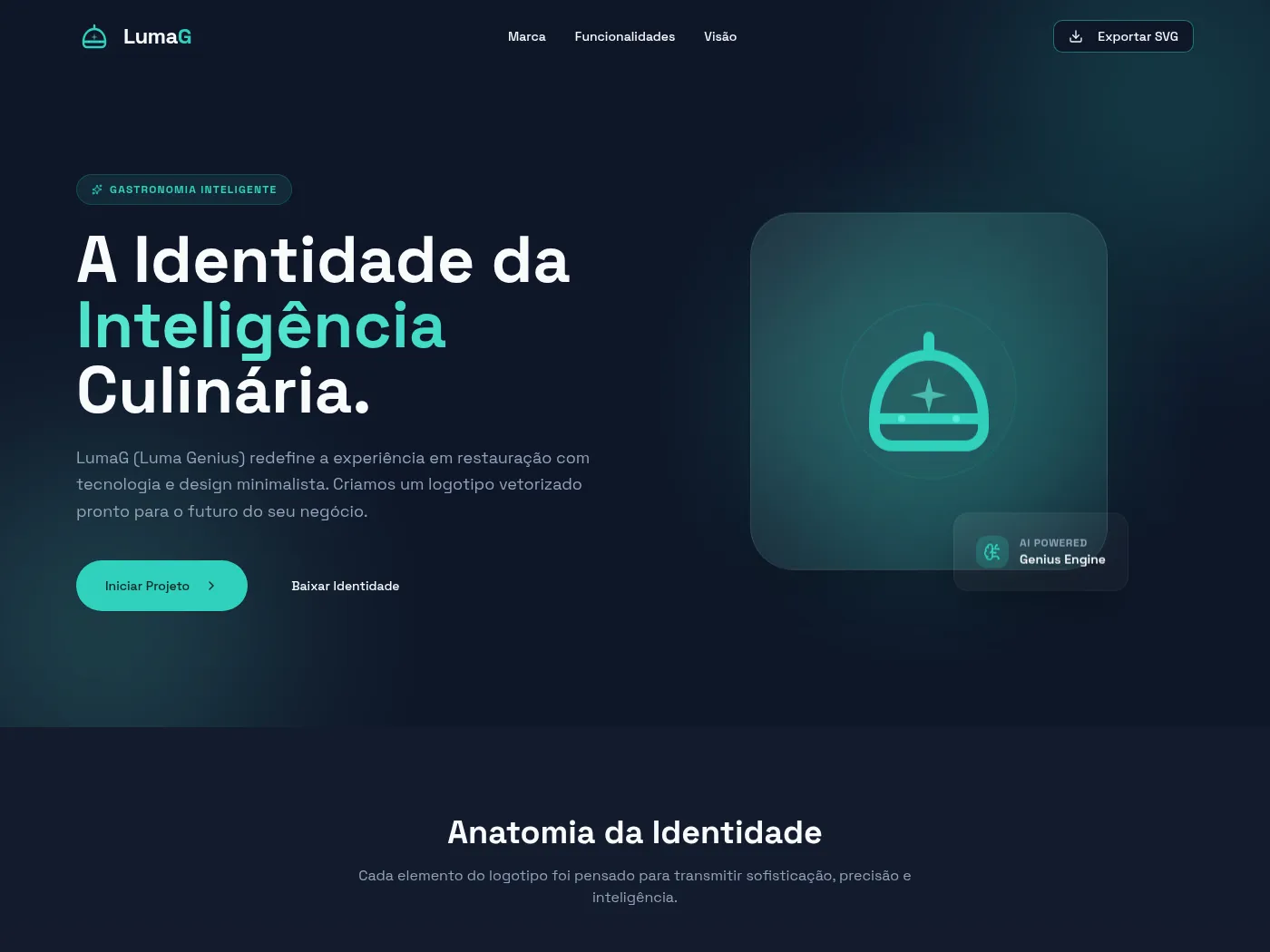 LumaG AI Restaurant App