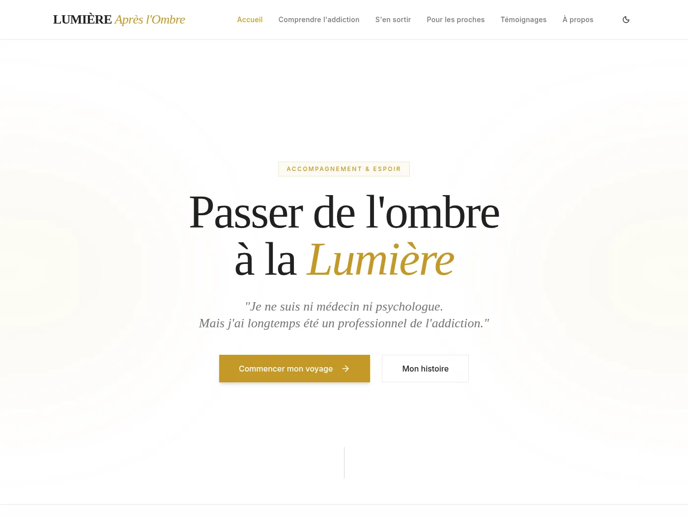 Lumière Après l'Ombre
