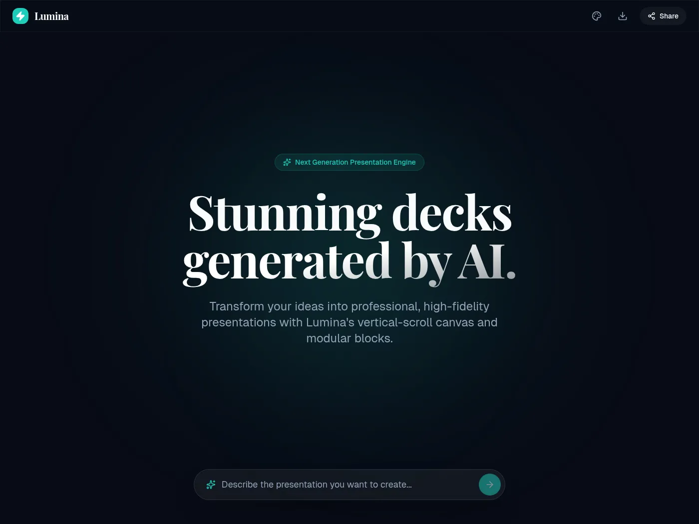 Lumina AI Decks