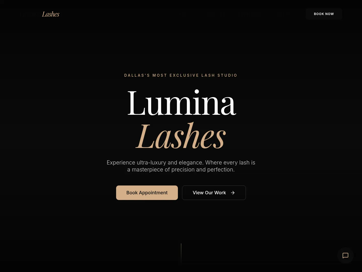 Lumina Lashes Premium Site