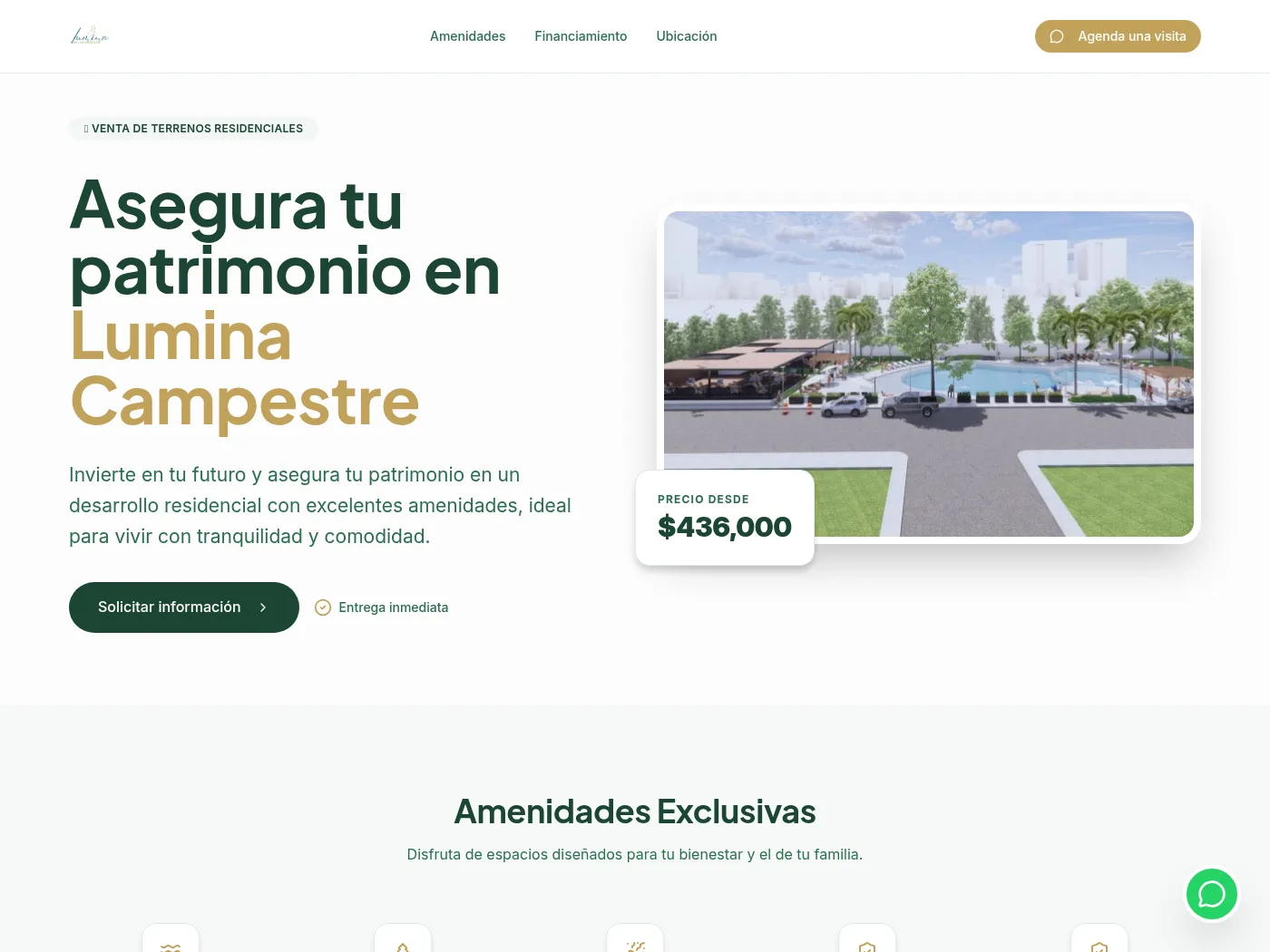 Lumina Residencial Web