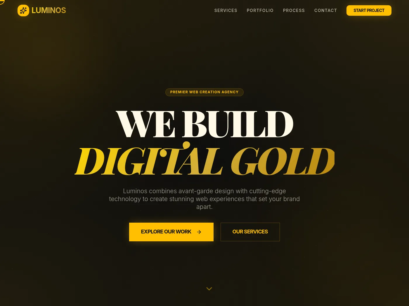 Luminos Agency Website