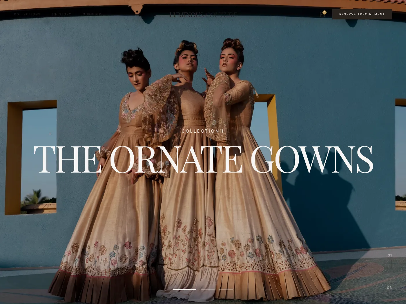 Luminous Couture Site