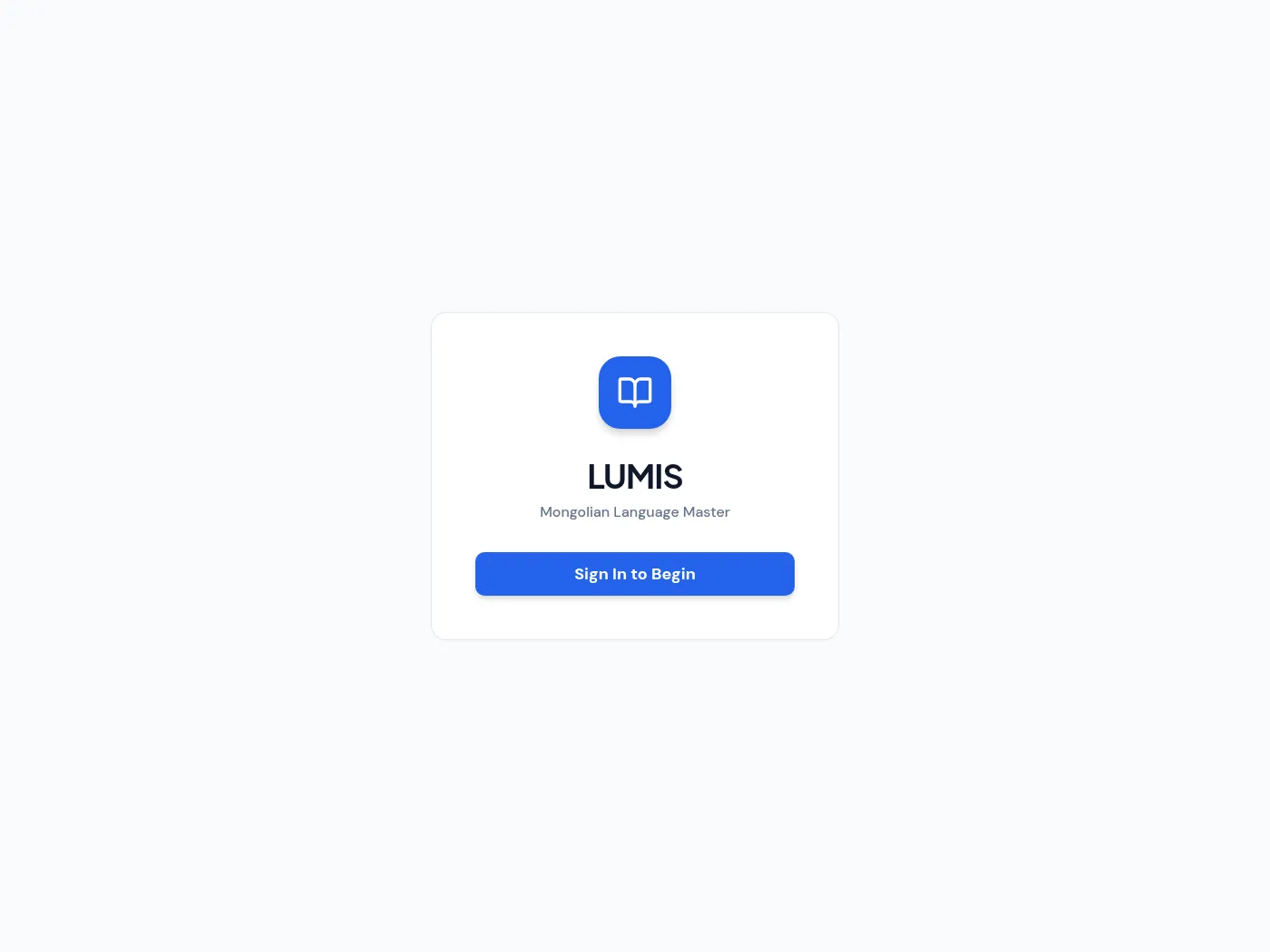 Lumis Mongolian AI App