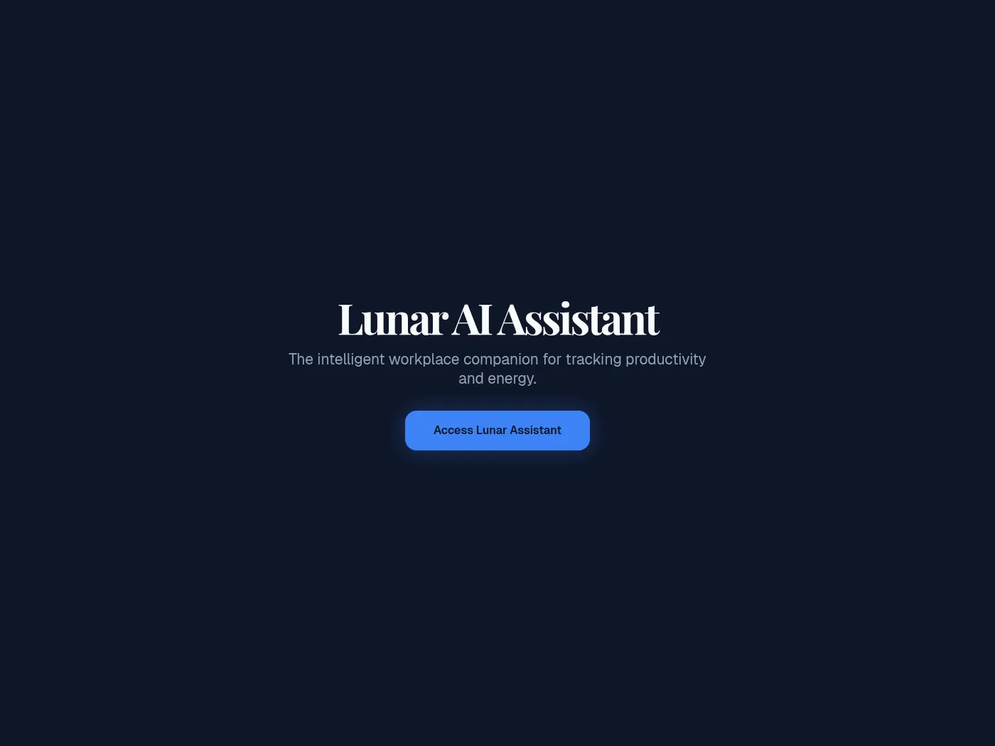 Lunar AI Assistant