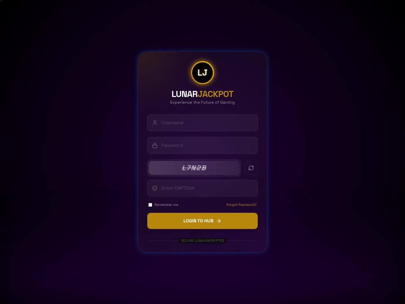 LunarJackpot Casino UI Kit