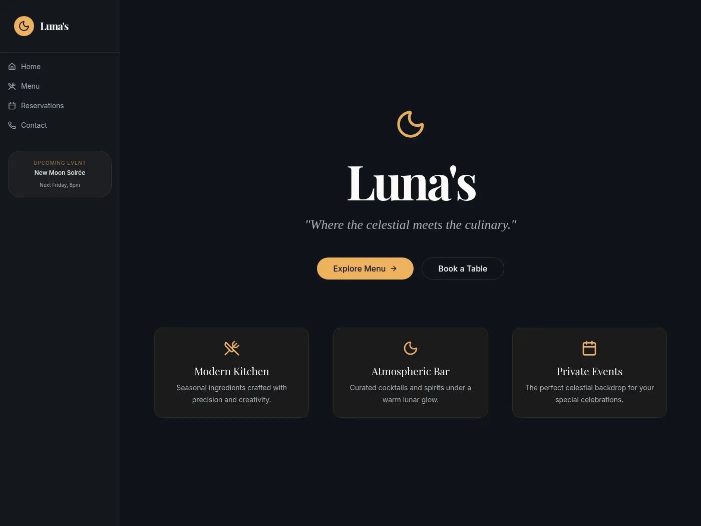Luna's Kitchen & Bar