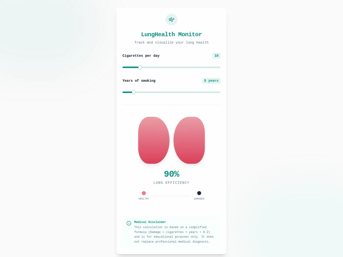 LungHealth Monitor