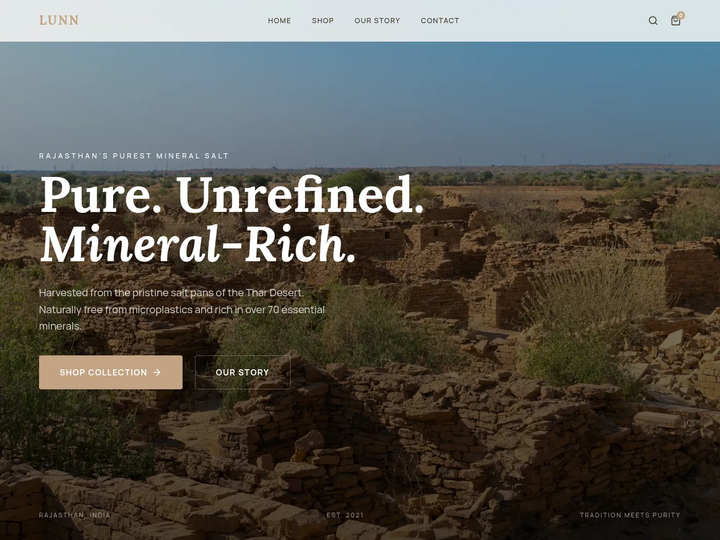 LUNN Salt Shop