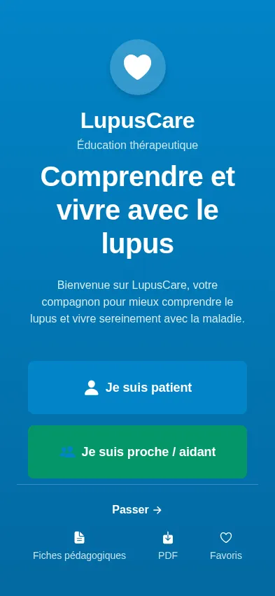 LupusCare – Éducation Thérapeutique