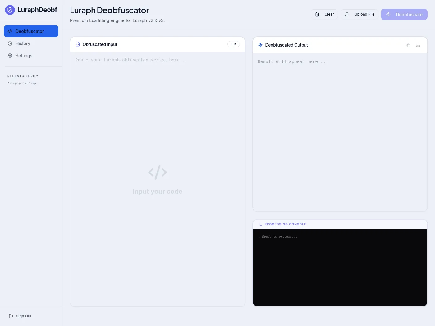 Luraph Deobfuscator