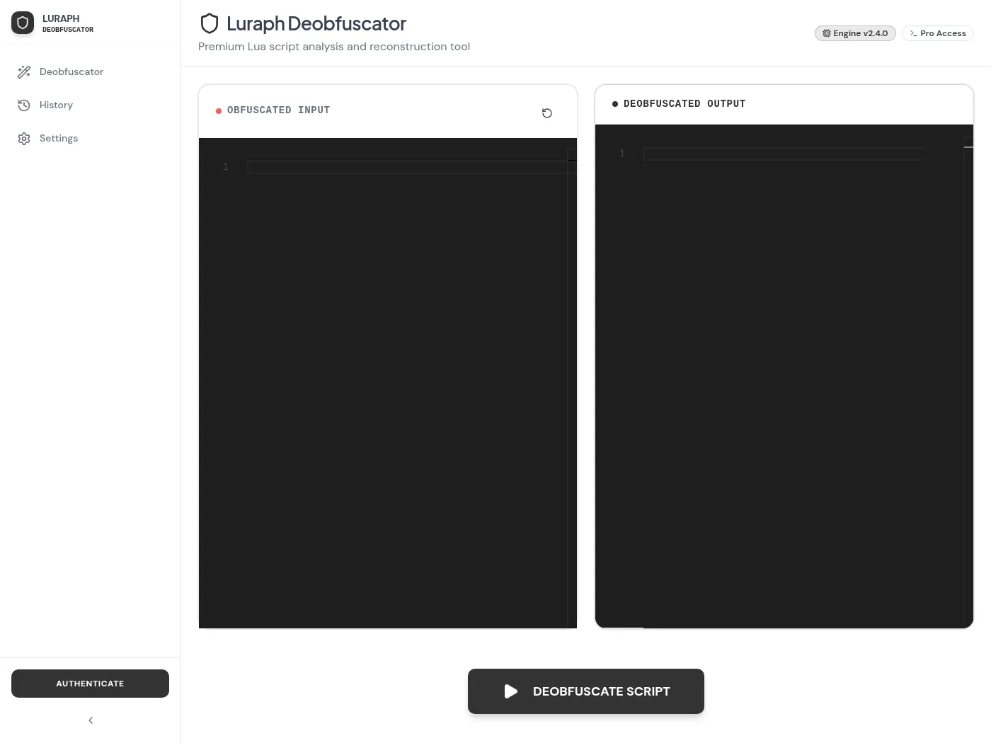 Luraph Deobfuscator