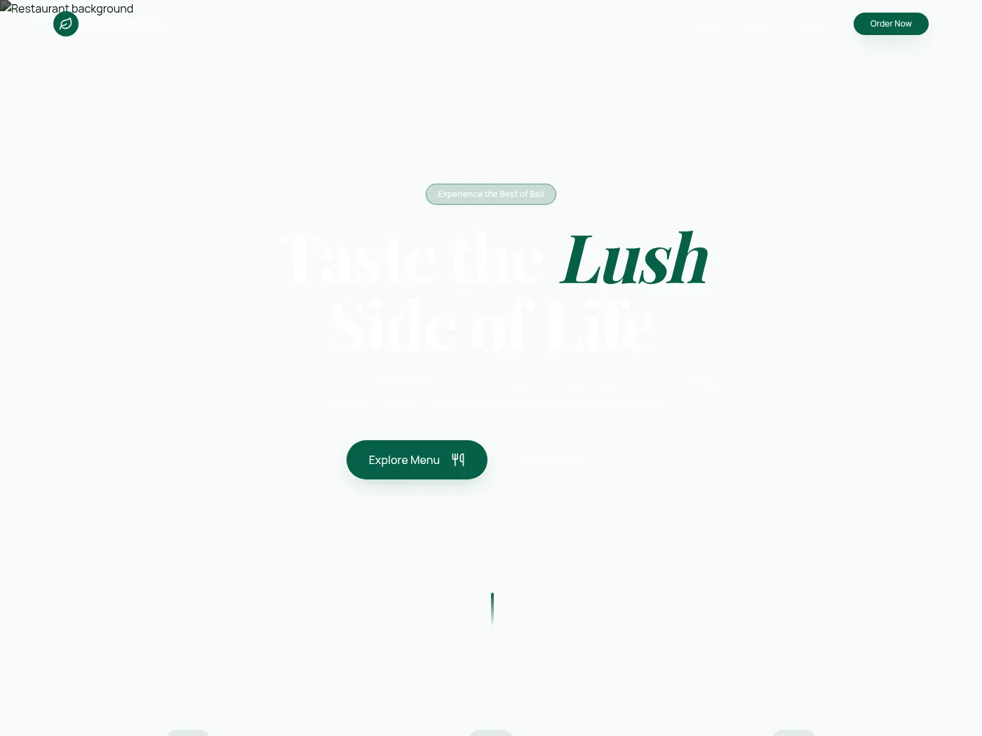 Lush Kitchen Showcase