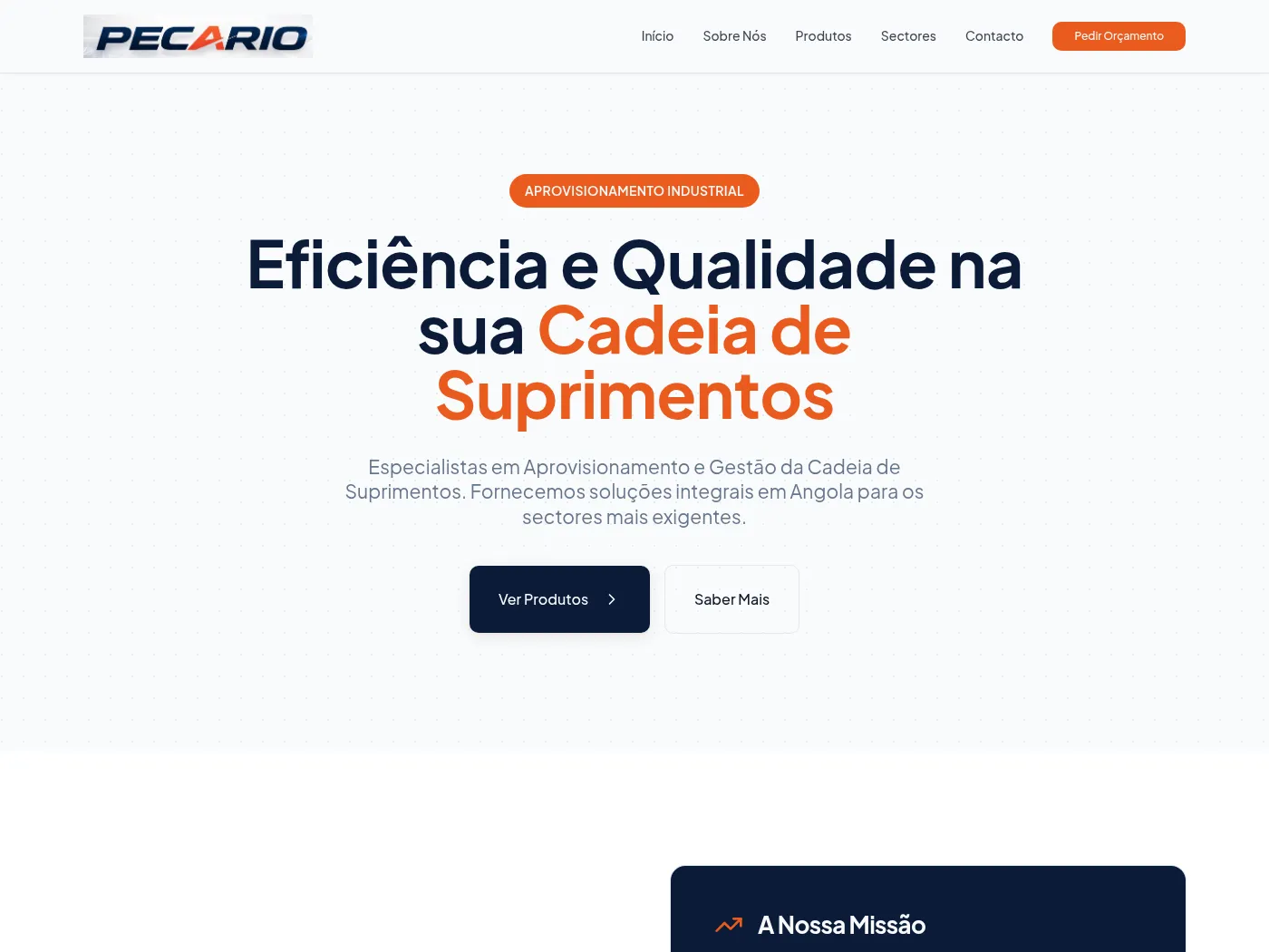 Lusophone Business Landing