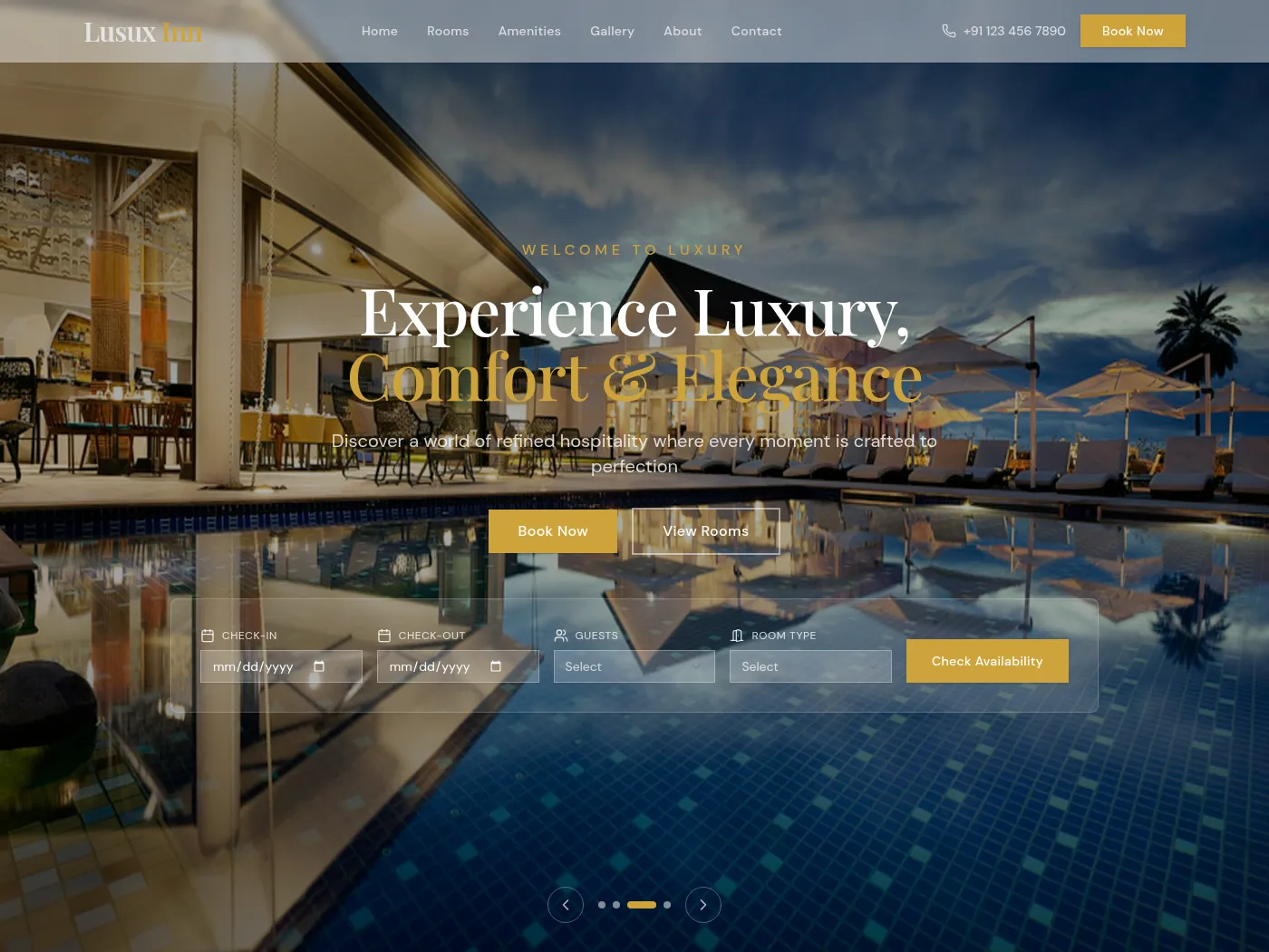 Lusux Inn Luxury Hotel Site