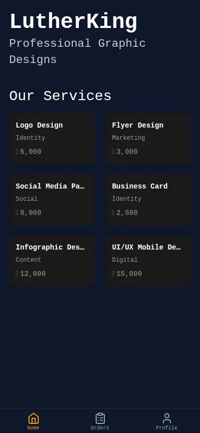 LutherKing Graphics Mobile