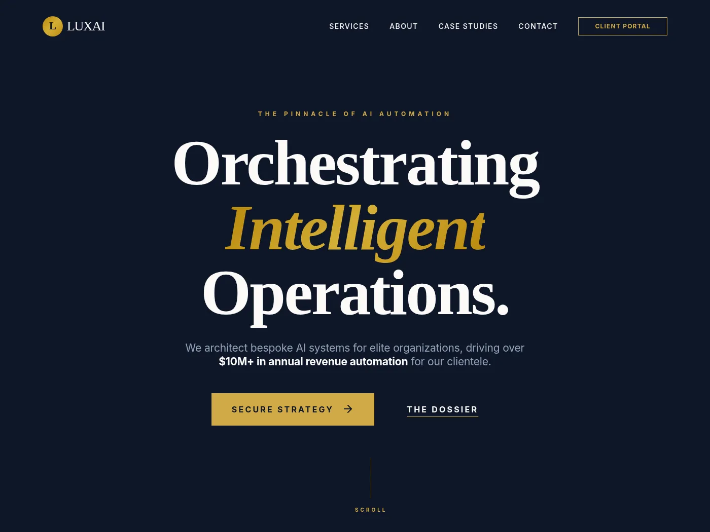 LuxAI Agency Site