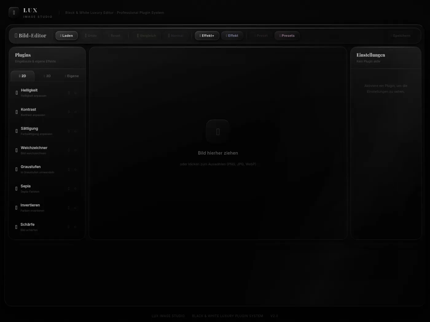Black White Image Editor