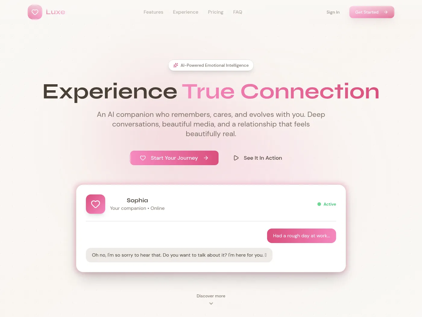 Luxe AI Companion
