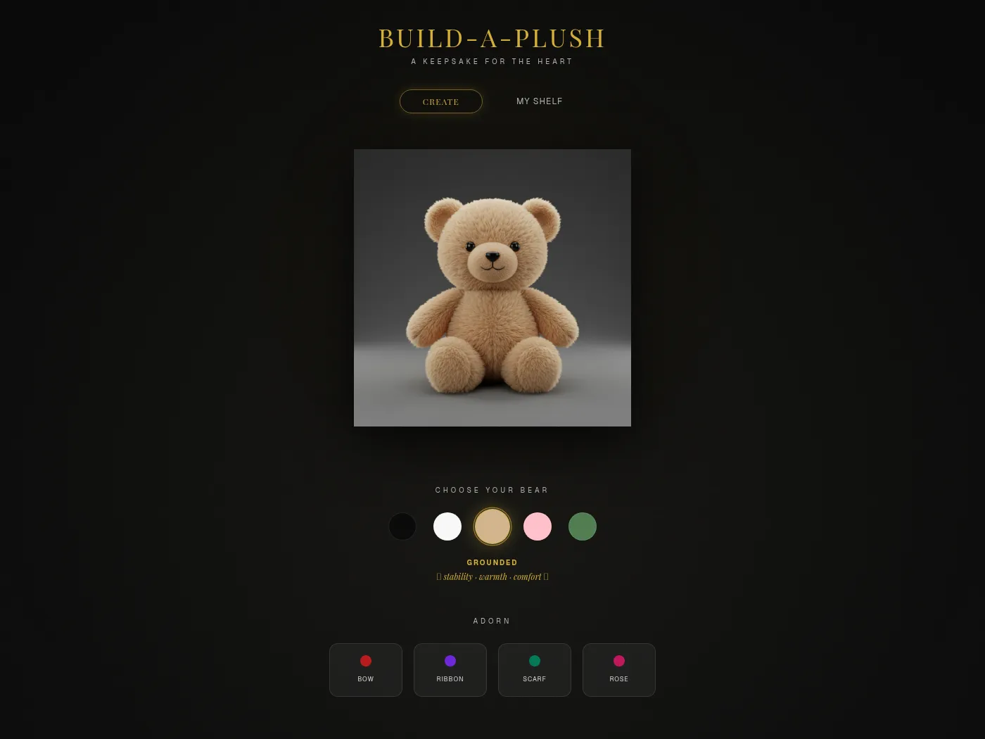 Luxe Bear Builder