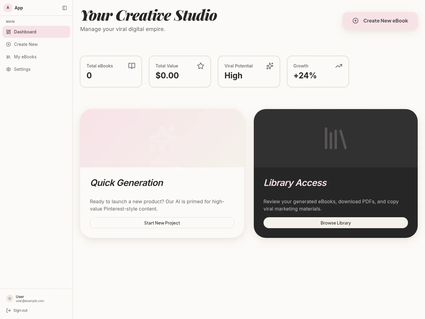 Viral Luxe eBook Studio