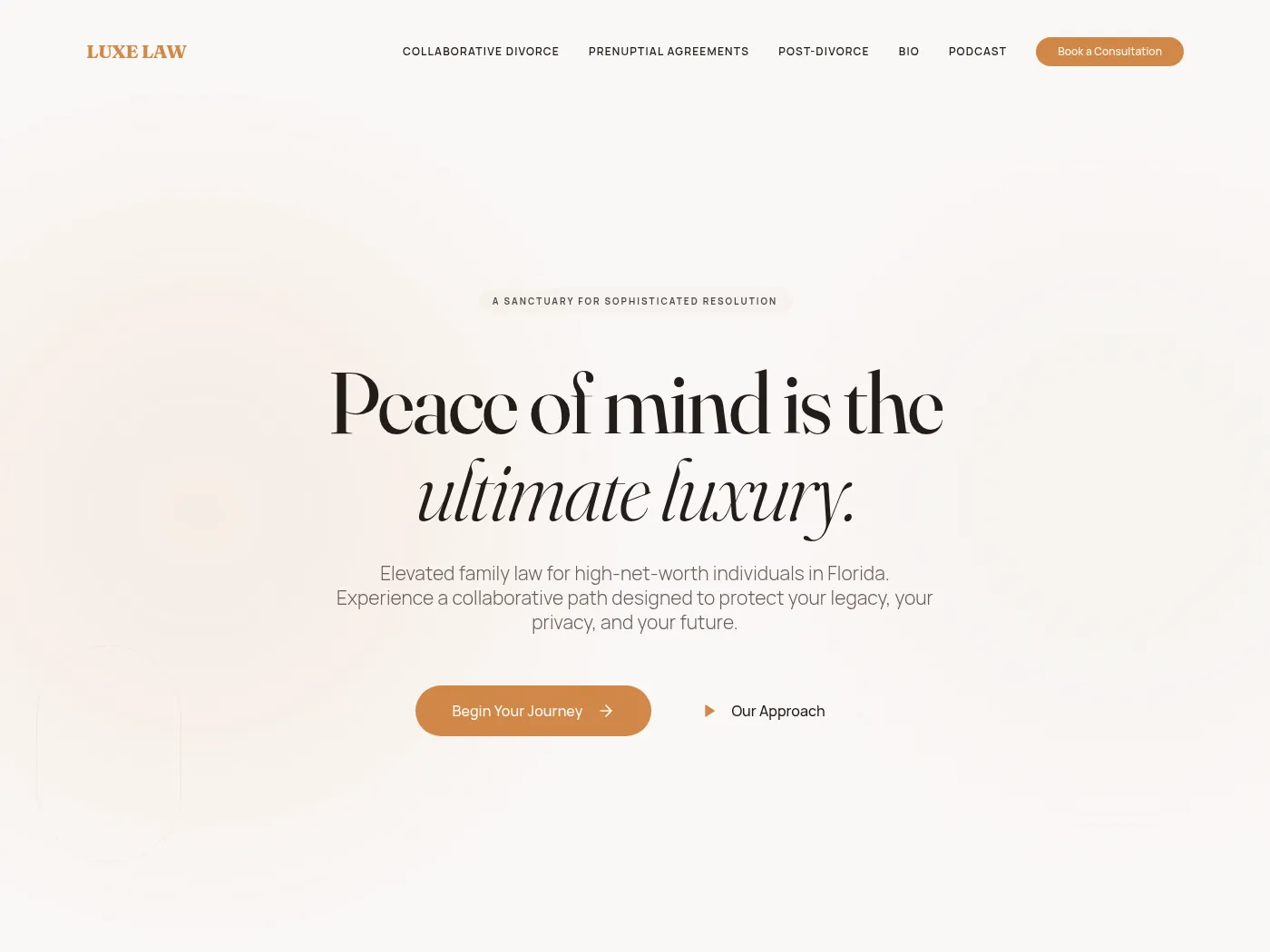 Luxe Family Law Web