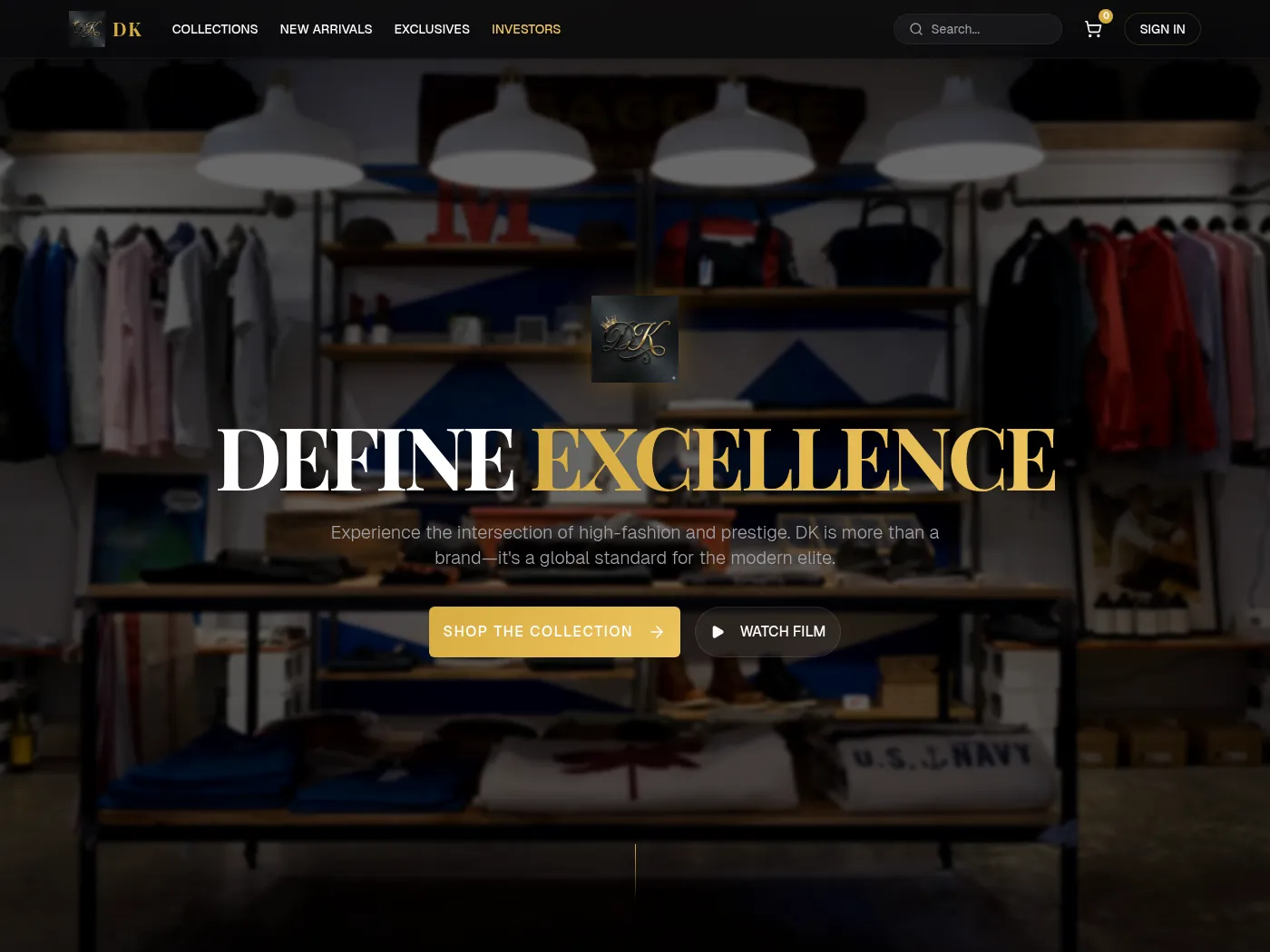 LuxeBrand Storefront